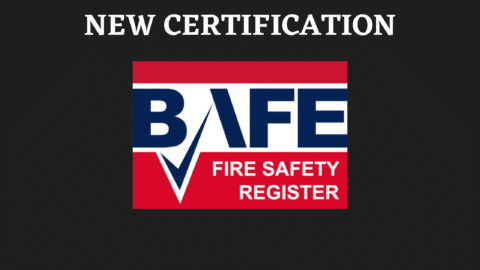 New BAFE Certification - Fire Extinguishers